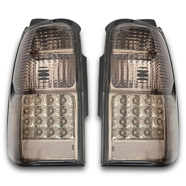 LED Tail Lights with Smoked Black Lens for Toyota Hilux Surf / 4Runner ...