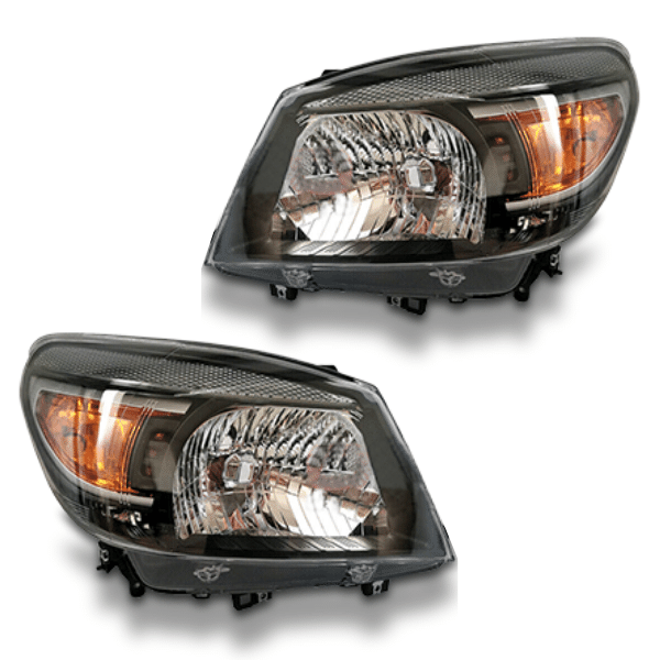 Head Lights for PK Ford Ranger 2009-2011 - Black – Auto Lighting Garage